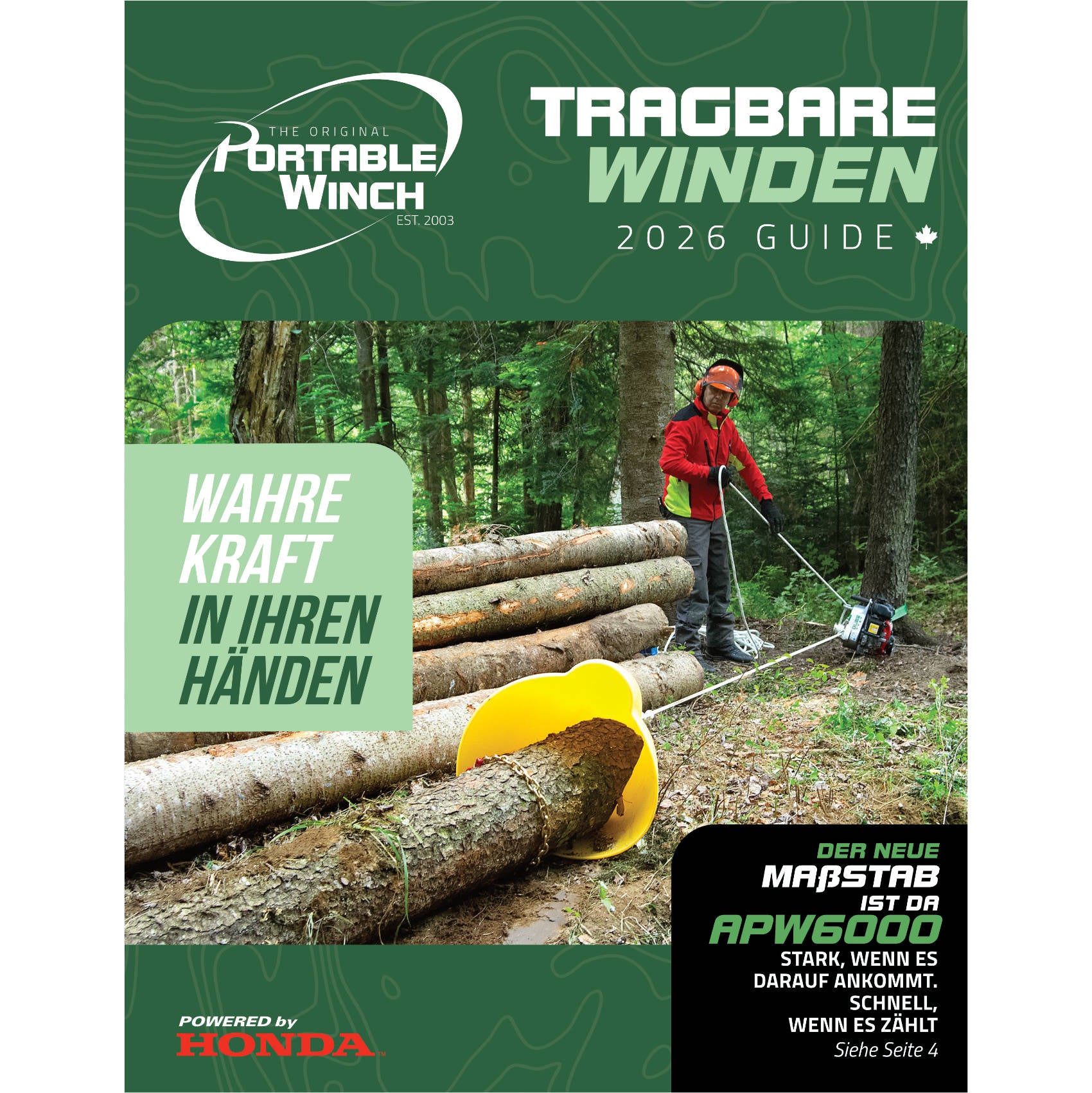 German Portable Winch Mini-Catalog – Portable Winch FR