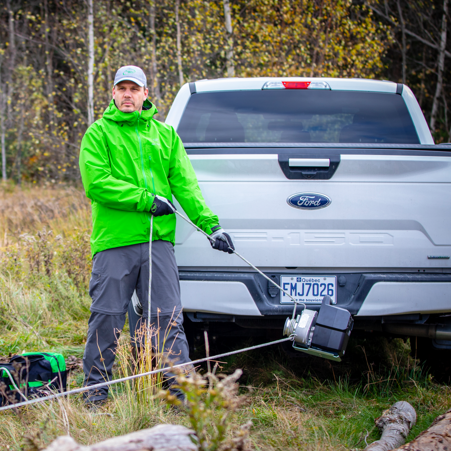 PCW3000-Li treuil de tirage a batterie – Portable Winch FR